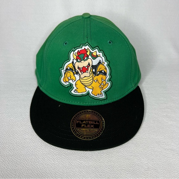 Nintendo | Accessories | Flatbill Flex Hat Nintendo Super Mario Bros ...